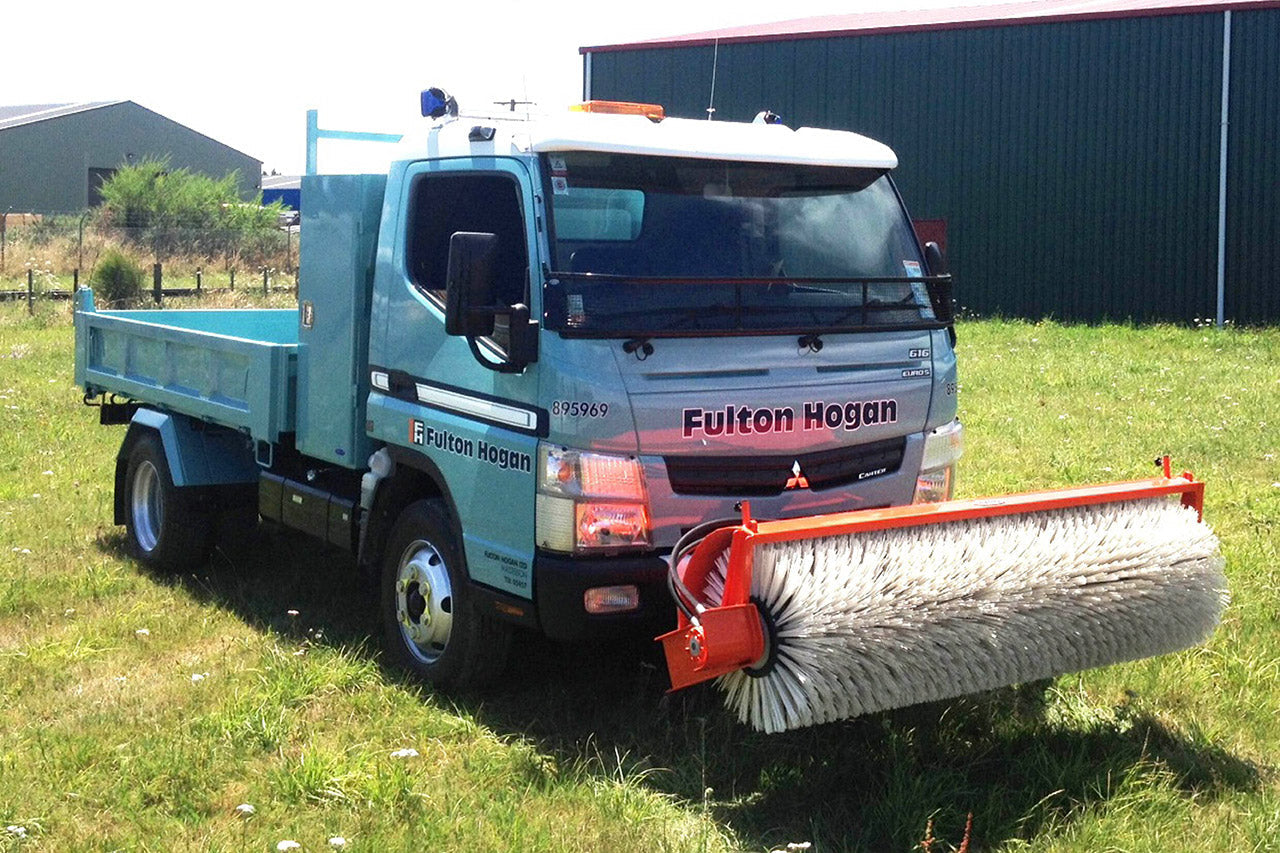 Neilo Front-mounted Truck Broom | Install it on your own Truck!